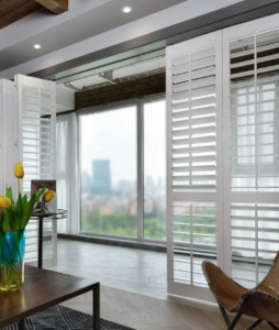 PVC California Shutters. - ShutterLux
